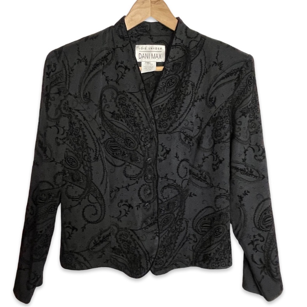 Lois Snyder Dani Max Vintage Embroidered Evening Jack… - Gem